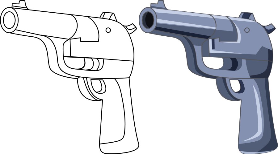 Gun Outline Vector Images (over 50,000)