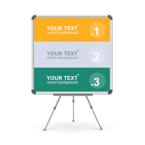 Public notice board Royalty Free Vector Image - VectorStock