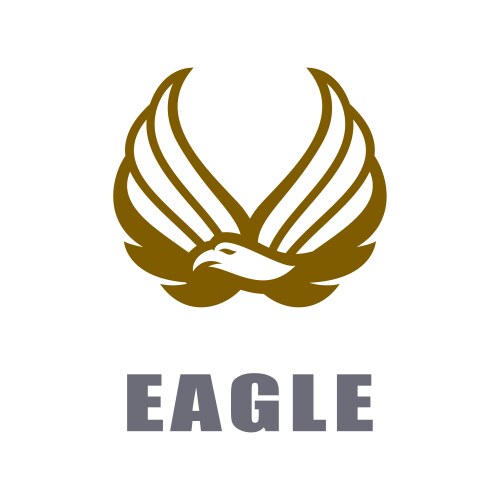 Eagle logo Royalty Free Vector Image - VectorStock