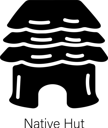 Hut Royalty Free Vector Image - VectorStock