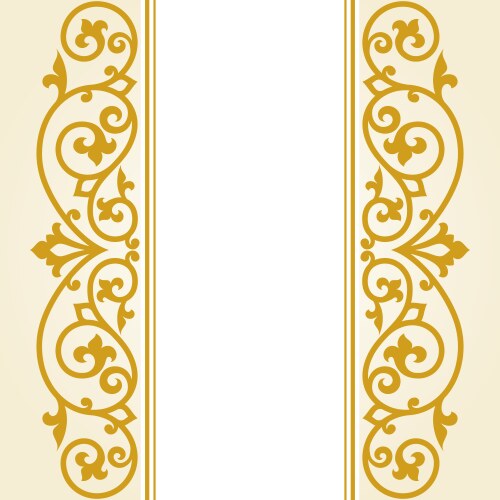 Russian traditional carving ornament Royalty Free Vector