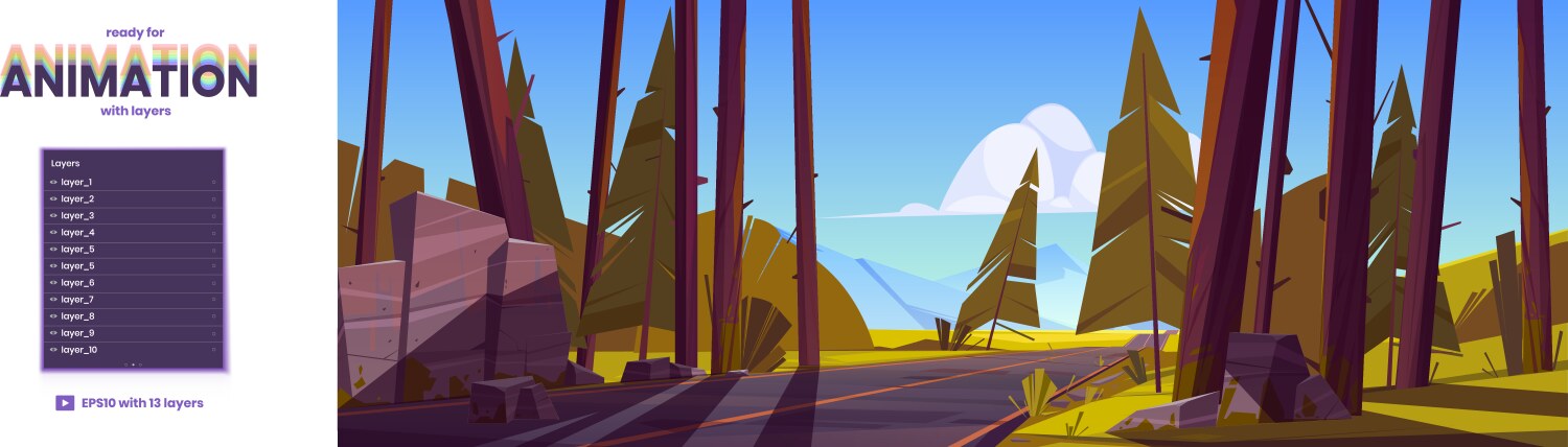 Road 2d Vector Images (over 9,500)