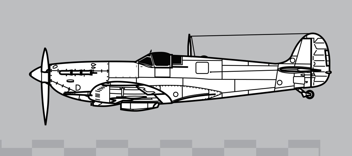 Spitfire Vector Images (over 290)