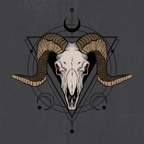 Ram Skull Logo Vector Images (over 130)