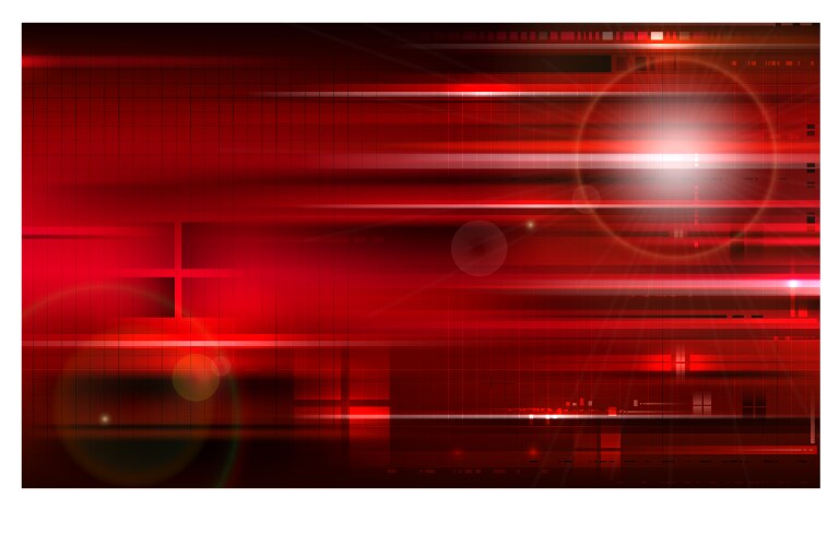Red technology background Royalty Free Vector Image