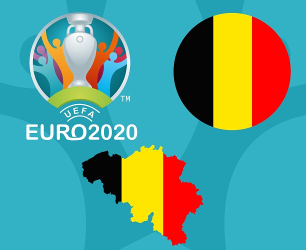 Euro 2020 match schedule Royalty Free Vector Image