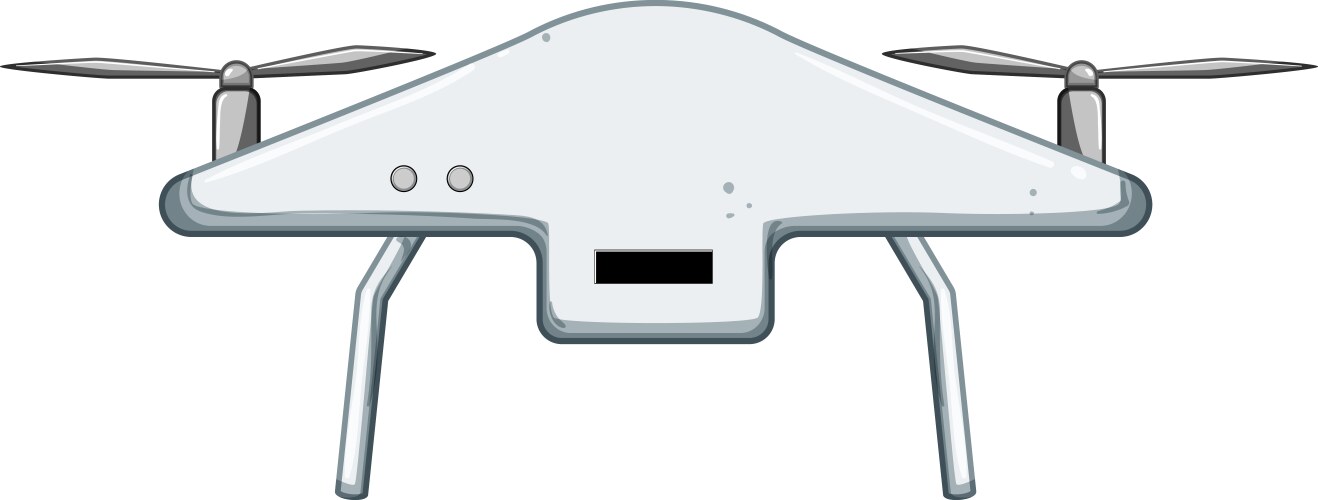 Rotor propeller cartoon Royalty Free Vector Image