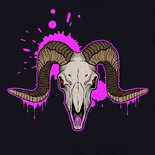 Ram Skull Logo Vector Images (over 130)