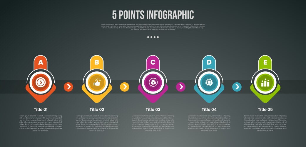 Customer journey marketing process infographic Vector Image