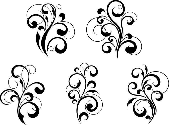 Floral Motif Vector Images (over 120,000)