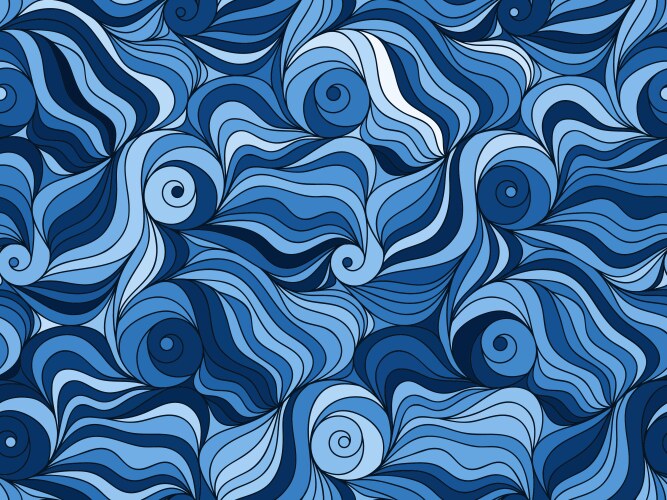 Seamless wave pattern Royalty Free Vector Image