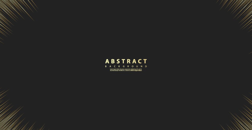 Abstract pattern golden line design stripe gold Vector Image