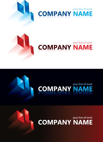 Ila company emblem Royalty Free Vector Image - VectorStock