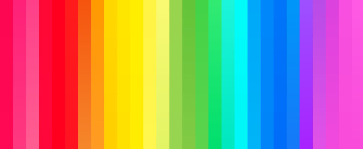 Abstract rainbow colors stripes background Vector Image