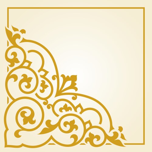 Russian traditional carving ornament Royalty Free Vector