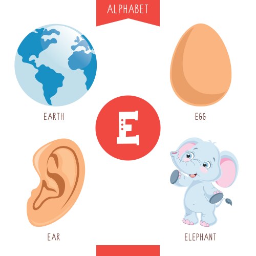 Letter E Cartoon Vector Images (over 4,300)