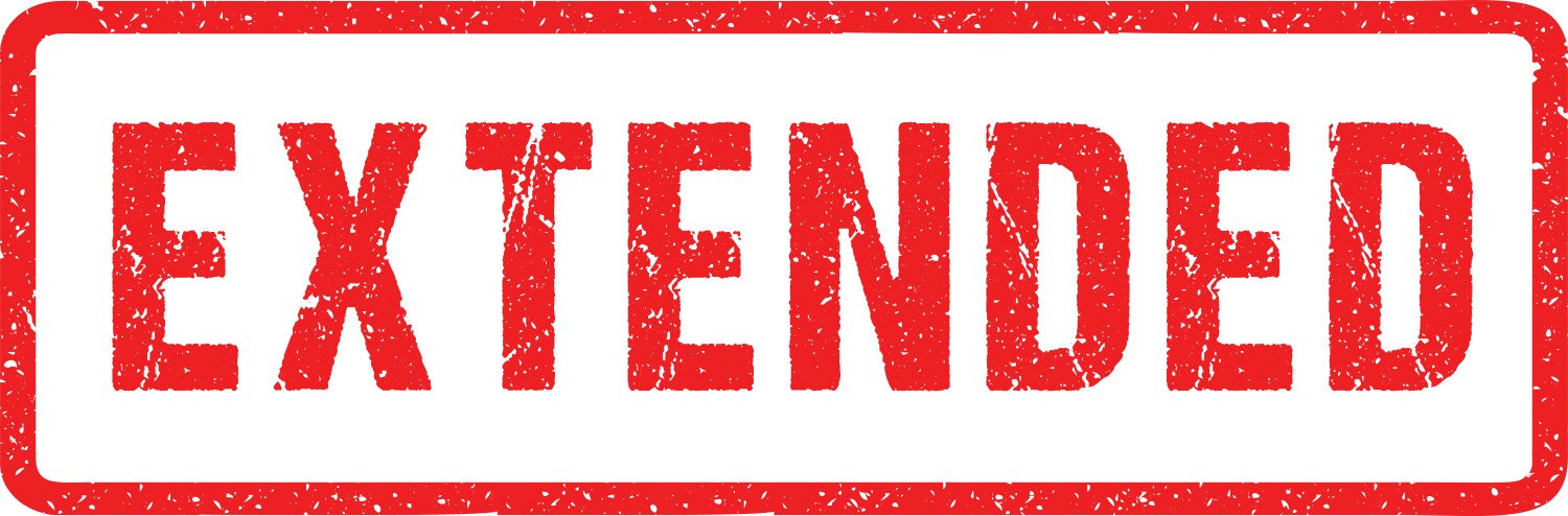 Happy red seal rough letters isolated Royalty Free Vector