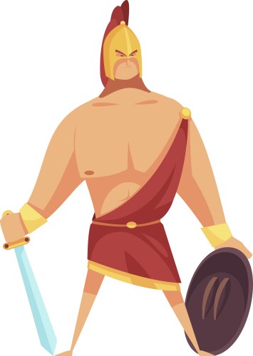 Ares the god of war Royalty Free Vector Image - VectorStock