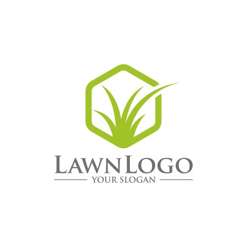 Lawn care symbol Royalty Free Vector Image - VectorStock