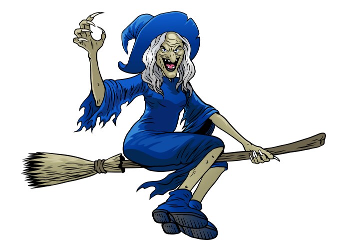 Cartoon Evil Witch Vector Images (over 18,000)