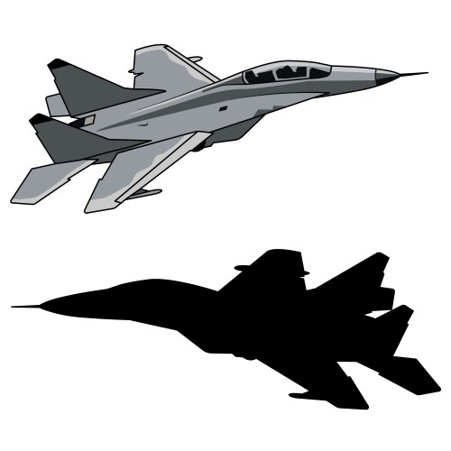 Mig 29 Vector Images (22)