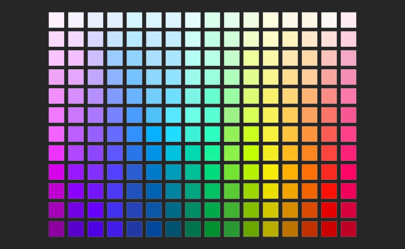 Color Swatches Rgb Cmyk Vector Images (over 610)