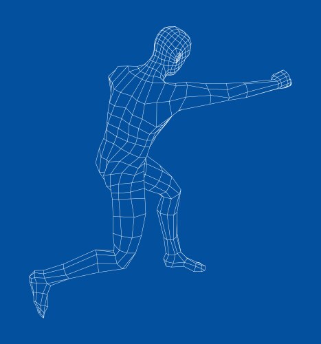 Person Wireframe Vector Images (over 13,000)