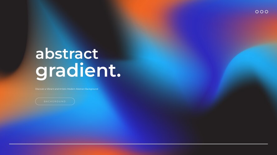 Abstract colorful blend gradient background Vector Image