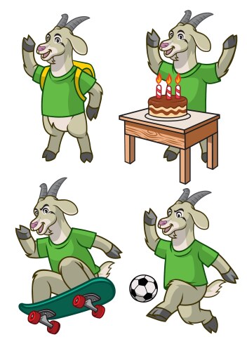 Goat Royalty Free Vector Image - VectorStock