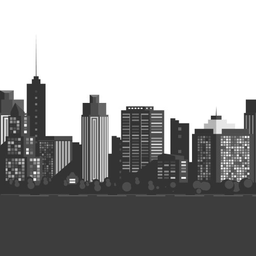 Seamless cityscape engraving Royalty Free Vector Image Seamless cityscape engraving Royalty Free Vector Image