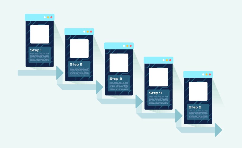 Computer science education infographic chart Vector Image