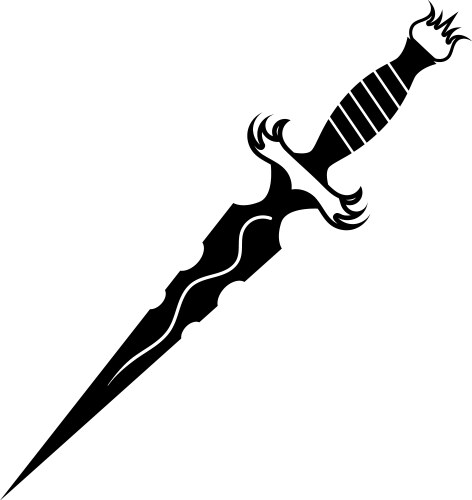 Dagger Tattoo Vector Images (over 4,100)