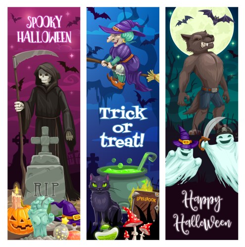 Grim Reaper Banner Vector Images (over 260)