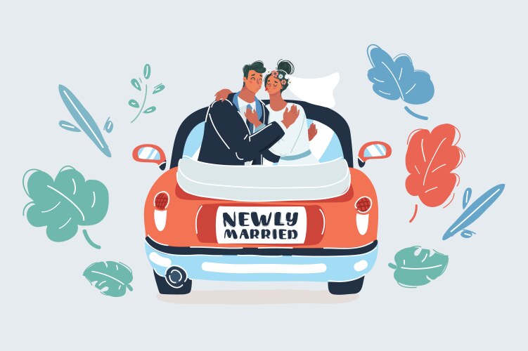 Just Married Vector Images (over 5,700)