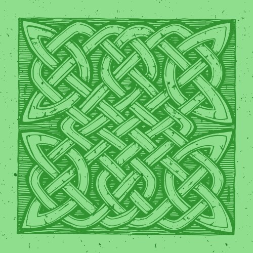 Traditional celtic pattern Royalty Free Vector Image