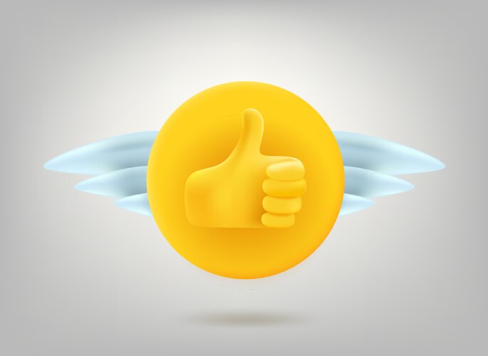 Thumbs Up 3d Vector Images (over 4,900)