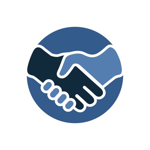 Handshake logo Vector Images & Graphics for Commercial Use | VectorStock