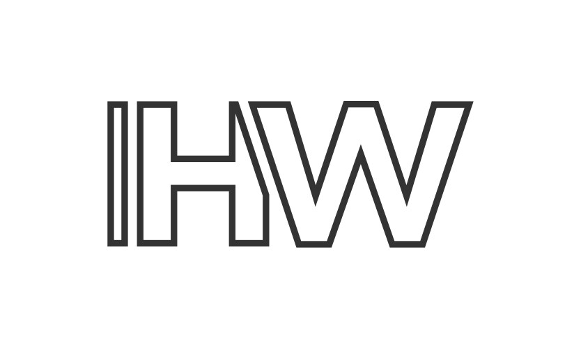 Iwi logo design template with strong and modern Vector Image