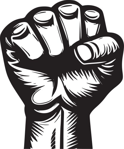 Hand Fist Outline Vector Images (over 8,600)
