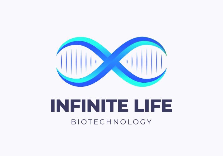 Pi symbol with infinity sign abstract icon Vector Image