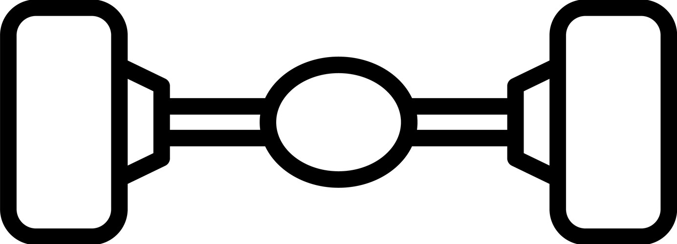 Car rear axle icon Royalty Free Vector Image - VectorStock