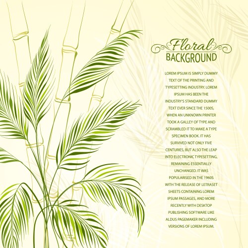 Palm tree Royalty Free Vector Image - VectorStock