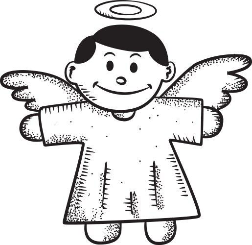 Angel nimb Royalty Free Vector Image - VectorStock