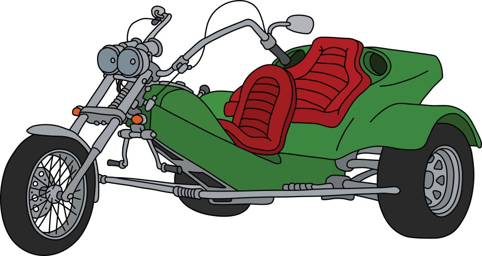 Motor Tricycle Vector Images (over 450)