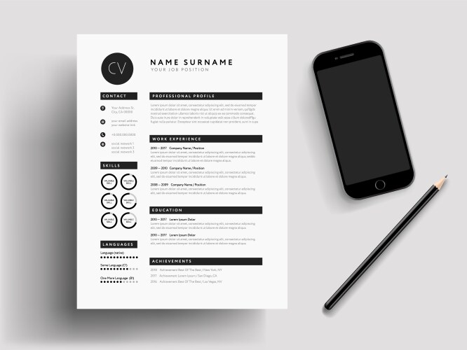 Cv Background Vector Images (over 8,500)