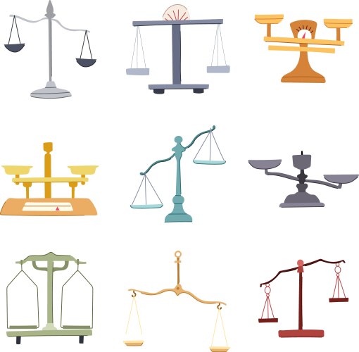 Balance Cartoon Scales Vector Images (over 3,800)