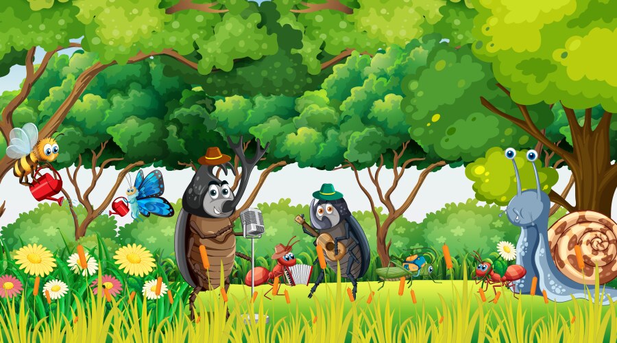 Cartoon Insects Vector Images (over 68,000)