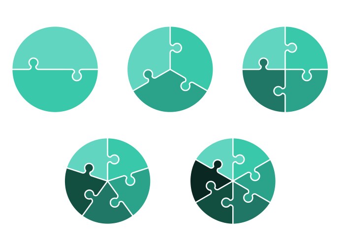 5 Step Circle Infographic Vector Images (over 16,000)