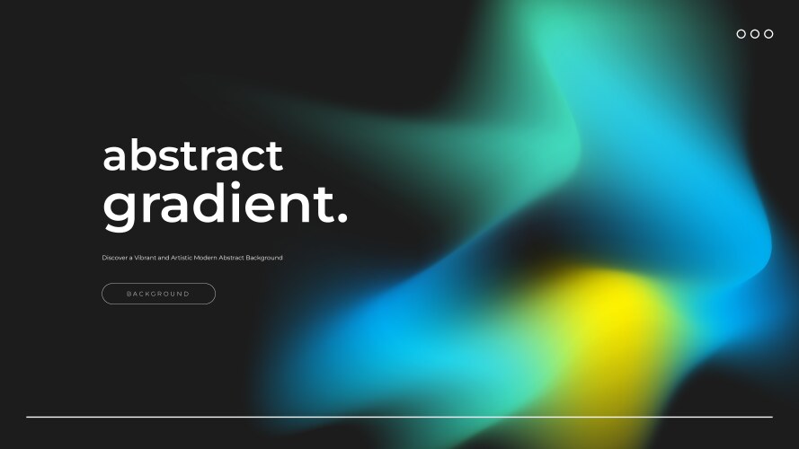 Abstract colorful blend gradient background Vector Image