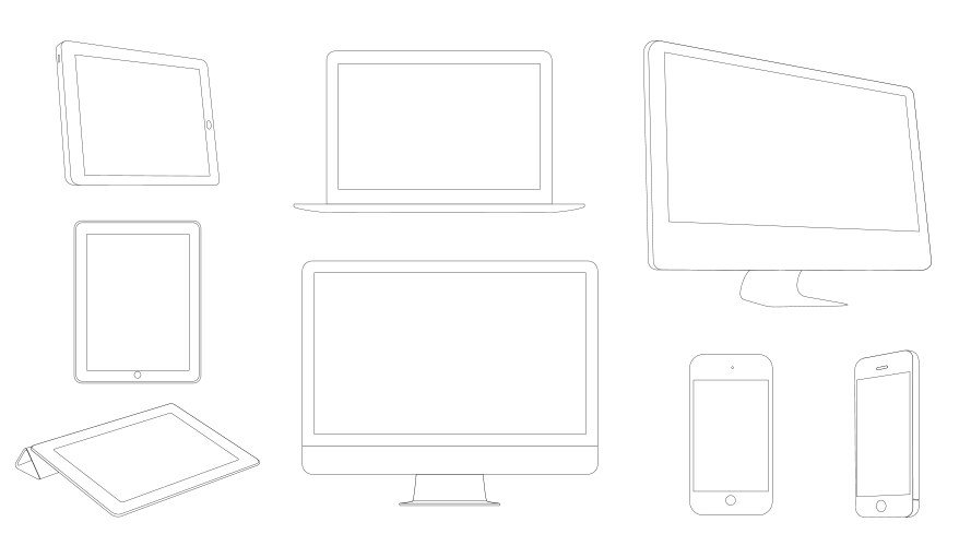 Laptop Outline Vector Images (over 110,000)